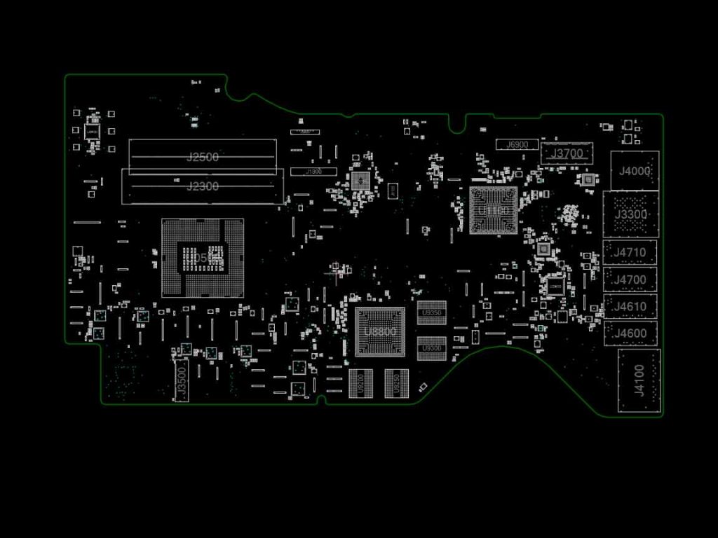 820-00597 Schematics Boardview iMac Intel Alu 21.5 Mid 2017 A1418
