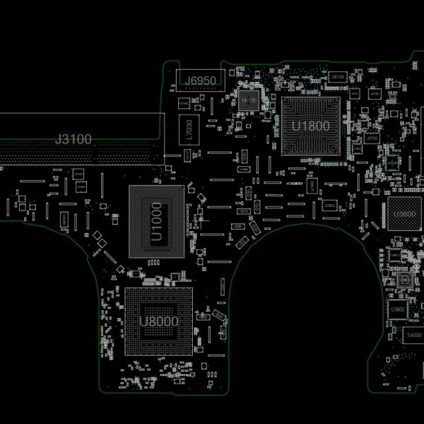 Board View Macbook Pro A1286 Cybergasw